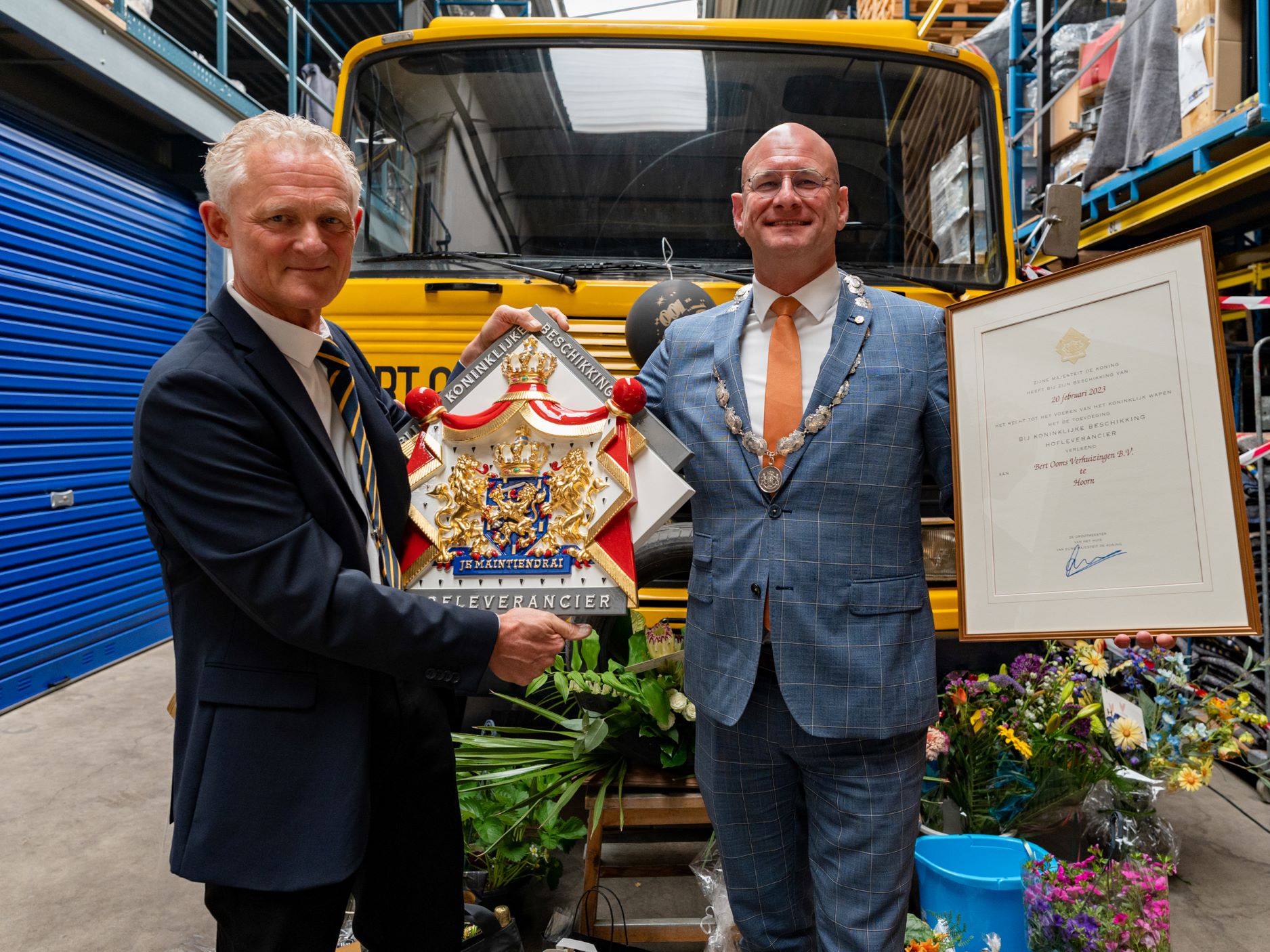Bert Ooms Verhuizingen BV ‘Bij Koninklijke Beschikking Hofleverancier ...
