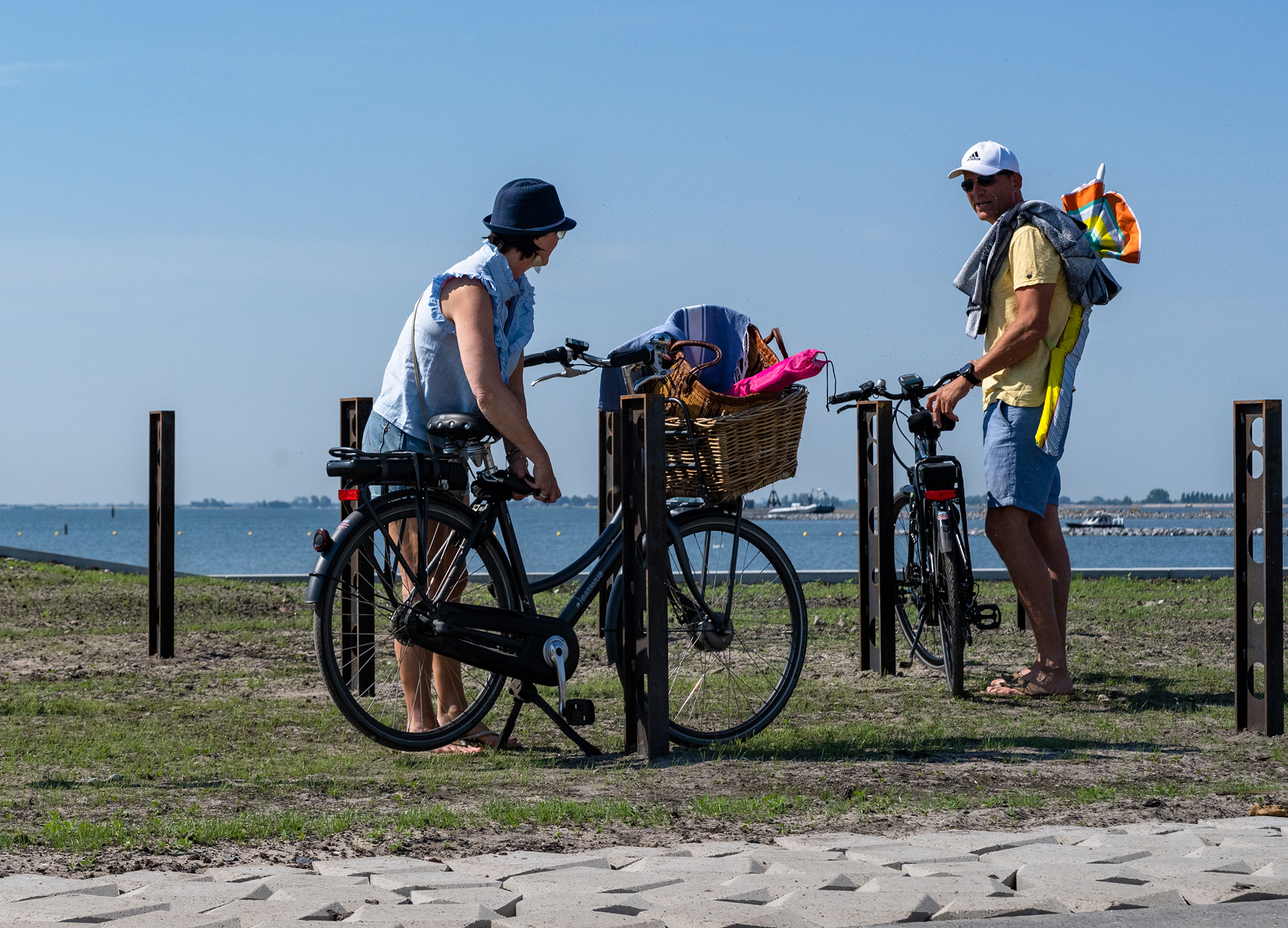 Kom op de fiets naar het stadsstrand: vanaf 1 juli eerste deel strand ...